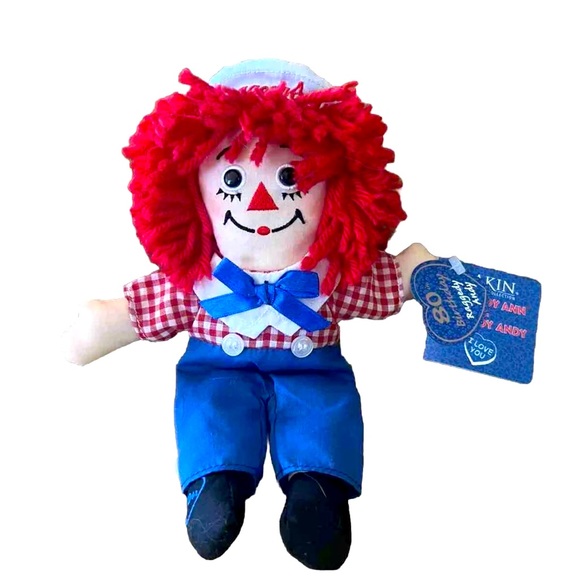 Applause | Toys | Raggedy Andy Doll 8 Cloth Doll 8th Birthday Applause ...